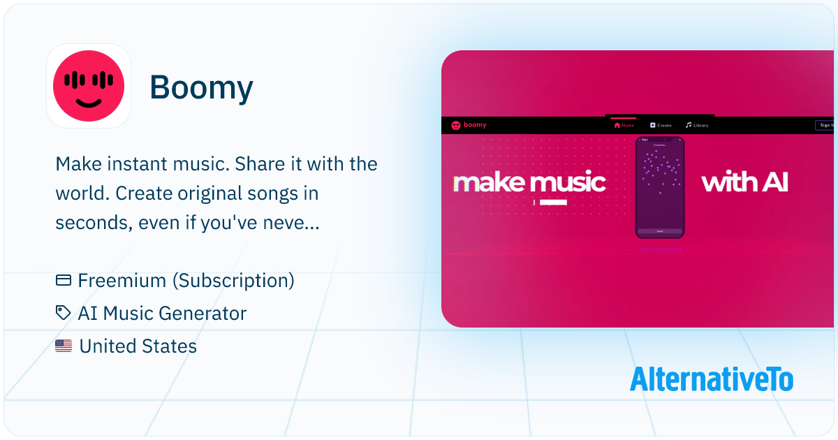 Boomy: Create original songs in seconds, even if you've never made ...