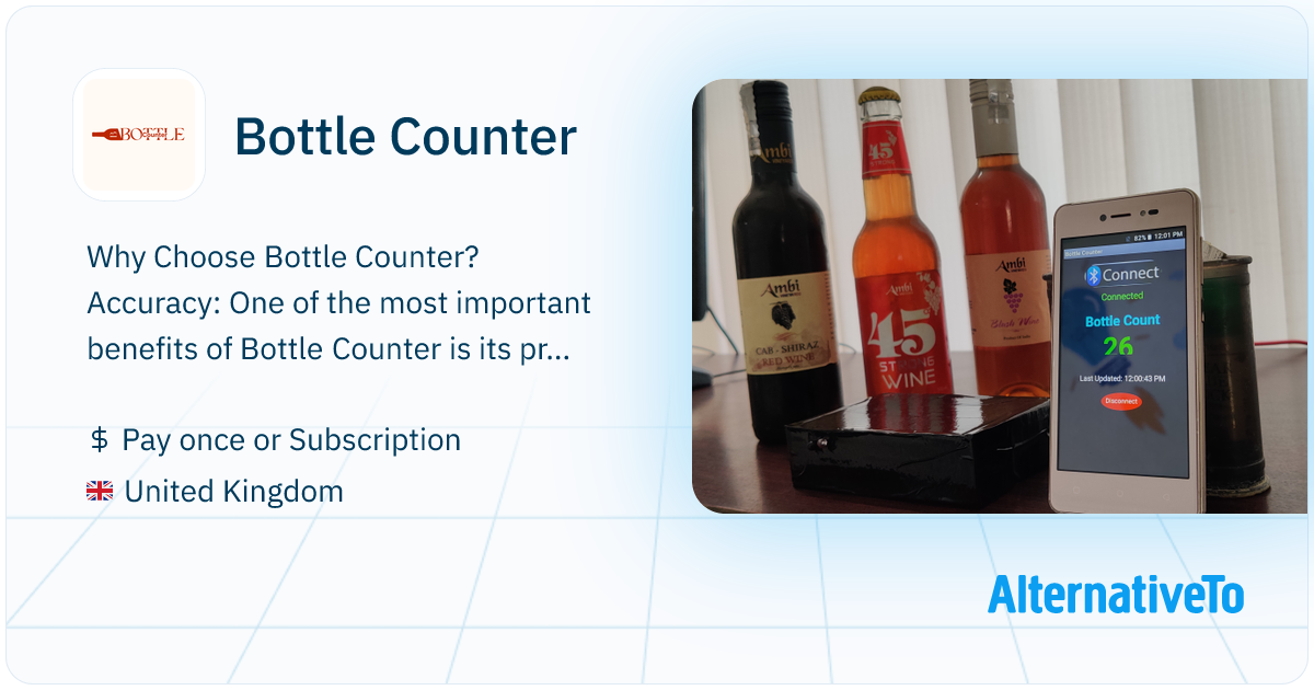 Bottle Counter: Groundbreaking IoT product designed to simplify and ...