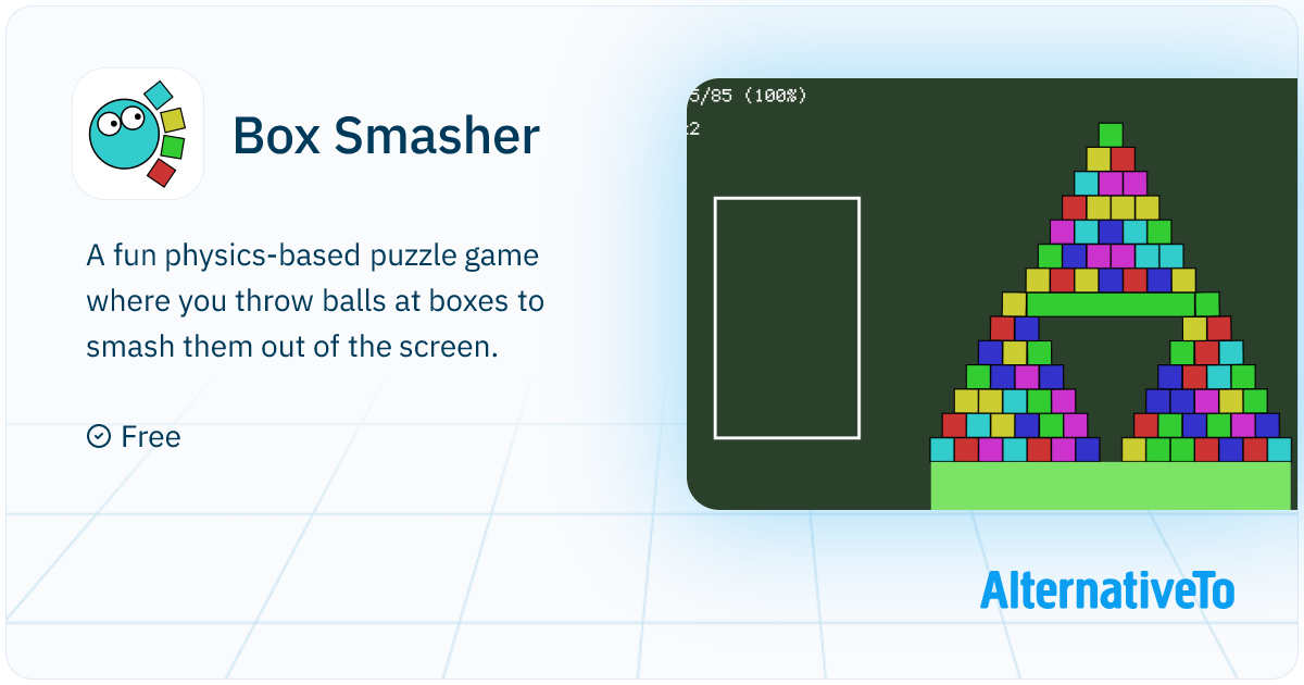 Box Smasher: A fun physics-based puzzle game where you throw balls at ...