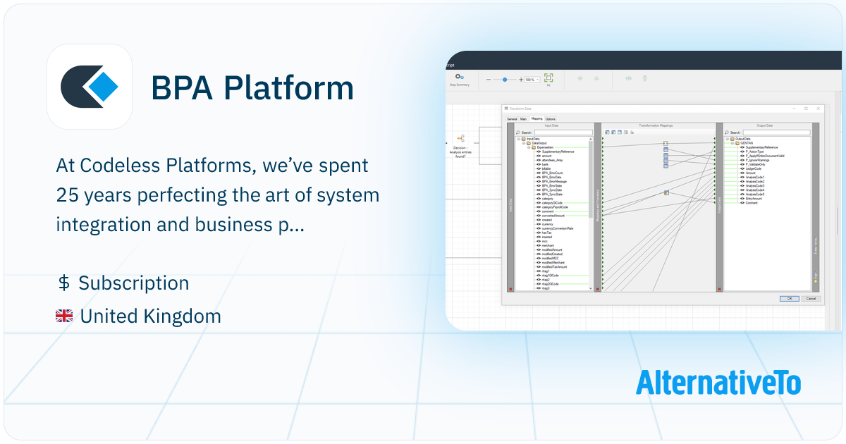 BPA Platform: IPaaS software to connect applications, legacy systems ...