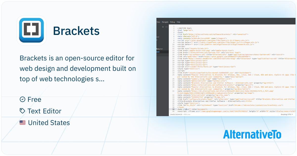 Brackets: A modern, open source text editor that understands web design ...