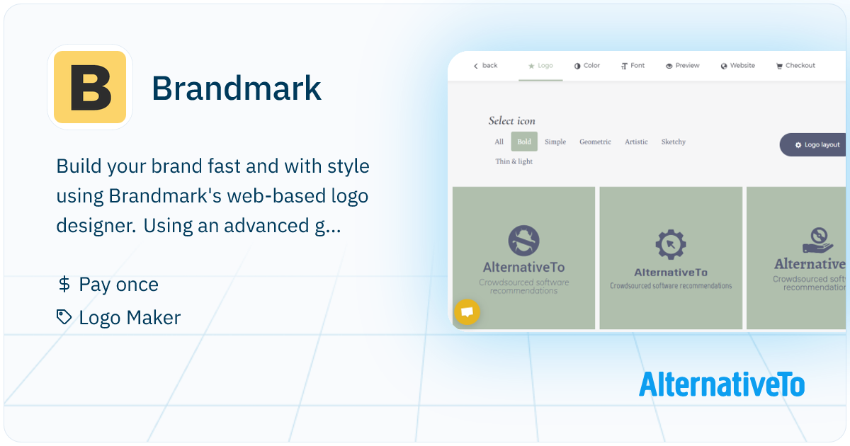 Brandmark: Use our free AI-powered design tools to get color and font ...