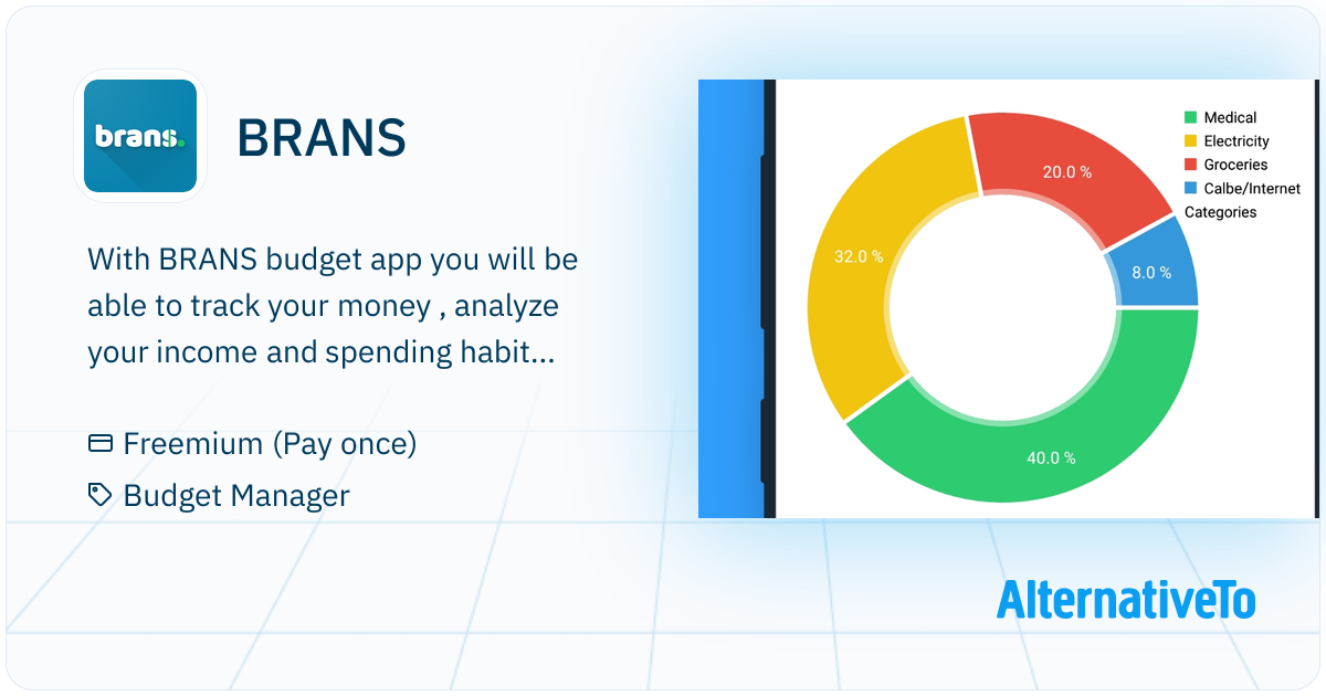 BRANS: Budget app to track expenses, organize and start saving ...