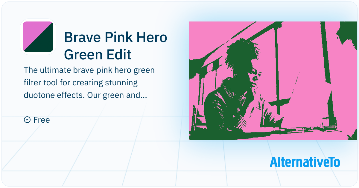 Brave Pink Hero Green Edit: Brave and hero green generator - create ...