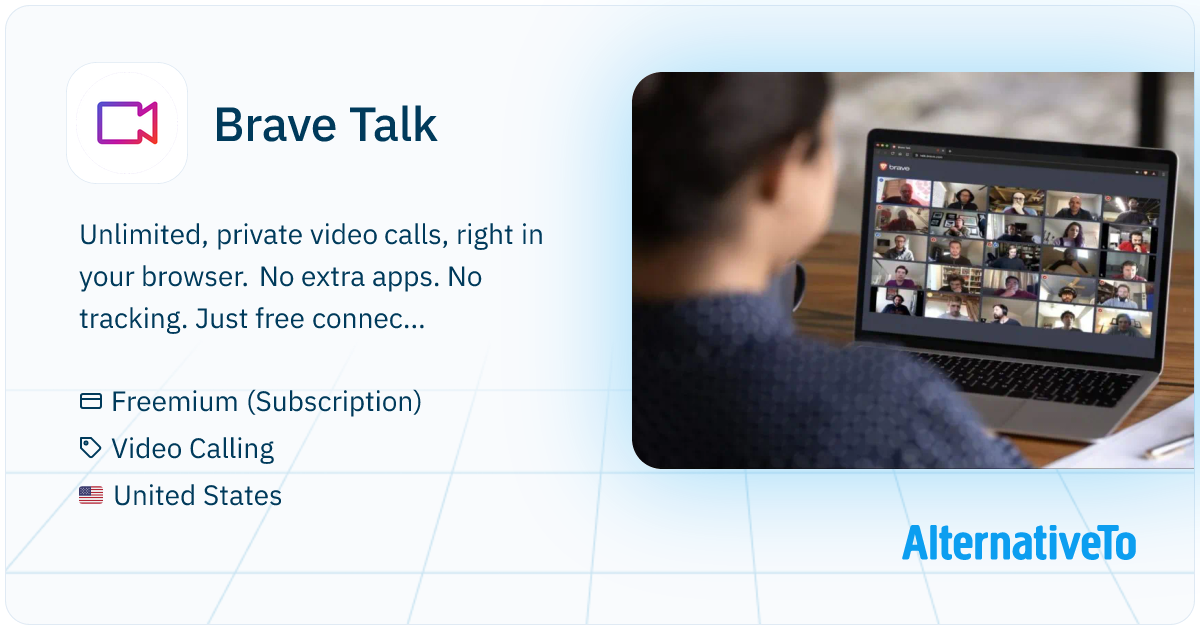 Brave Talk: With Brave Talk you can safely start video calls and invite ...