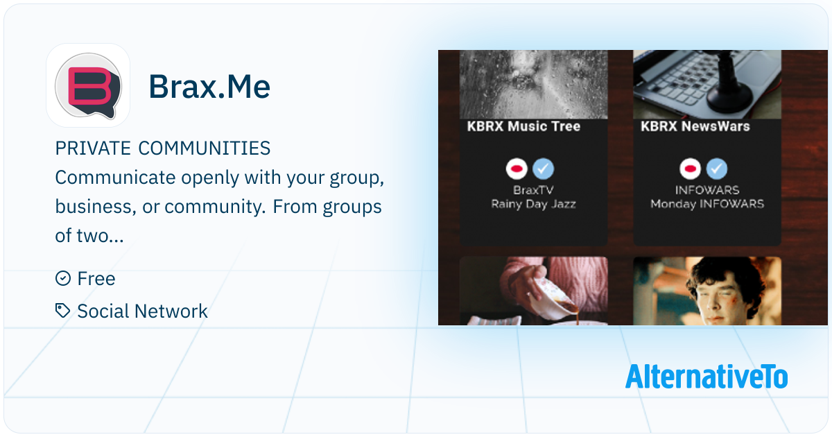 Brax.Me: A vibrant social community focused on privacy. No Identity ...