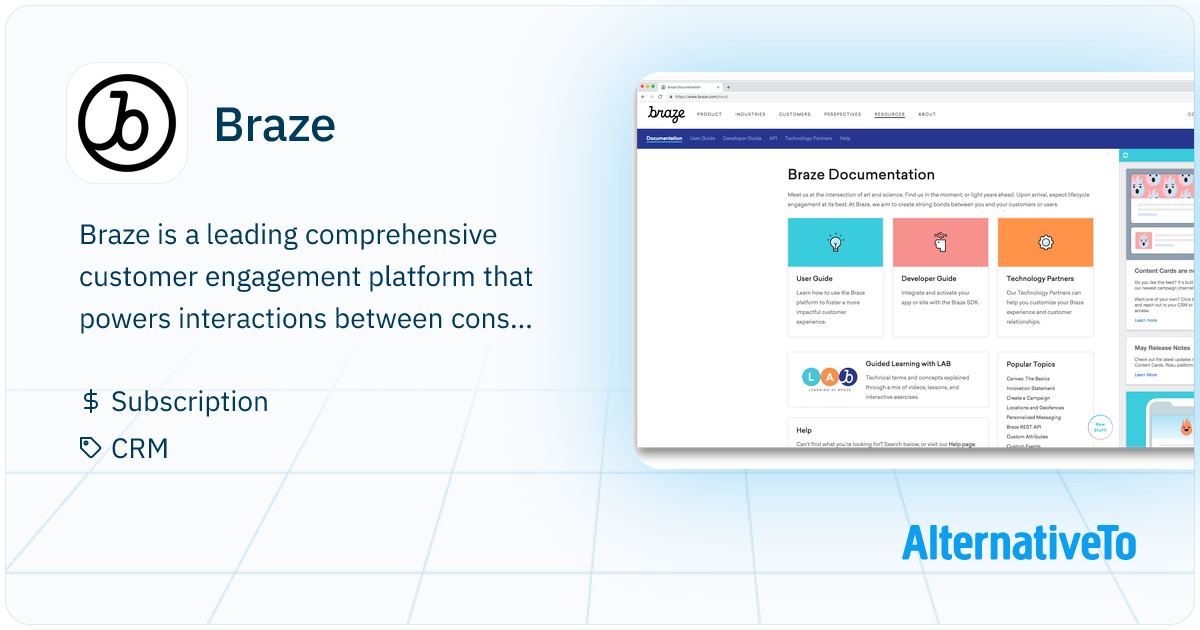 Braze: Power customer-centric interactions between consumers and brands ...