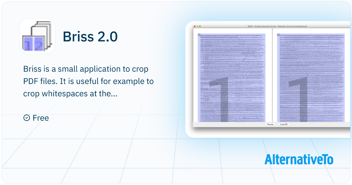 Briss 2.0: Is intended to be a GUI Update for the Briss PDF cropping ...