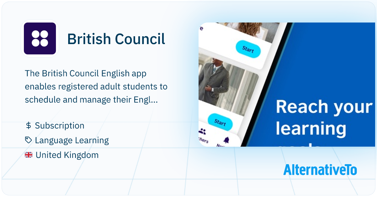 British Council: Flexible lesson booking, self-study, achievement ...