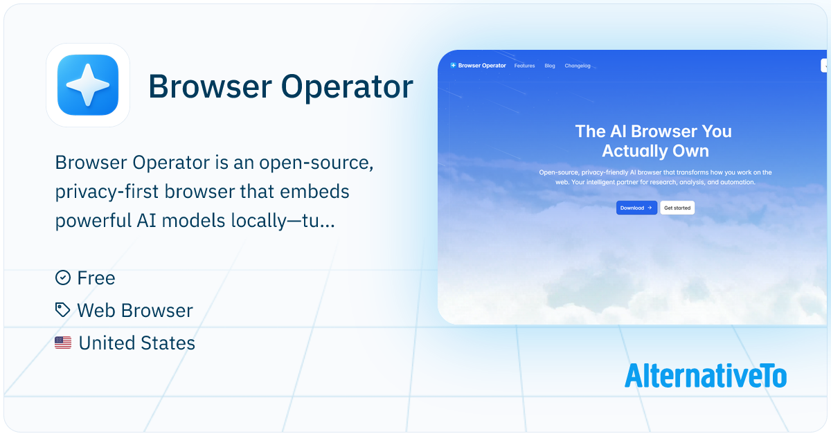 Browser Operator: The first open-source, privacy-friendly AI browser ...