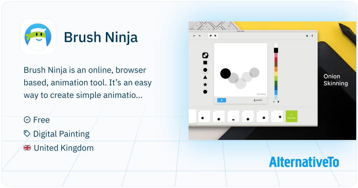 Brush Ninja: An online animation creator | AlternativeTo
