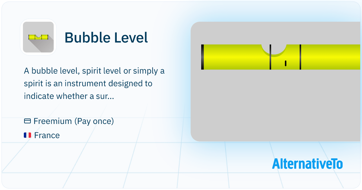 Bubble Level: App is handy, accurate, simple to use and incredibly ...
