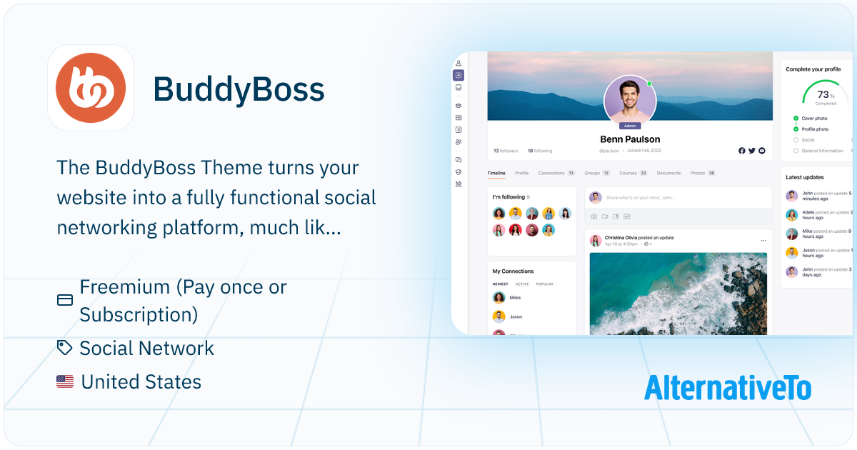BuddyBoss: Full featured social networking plugin for WordPress ...