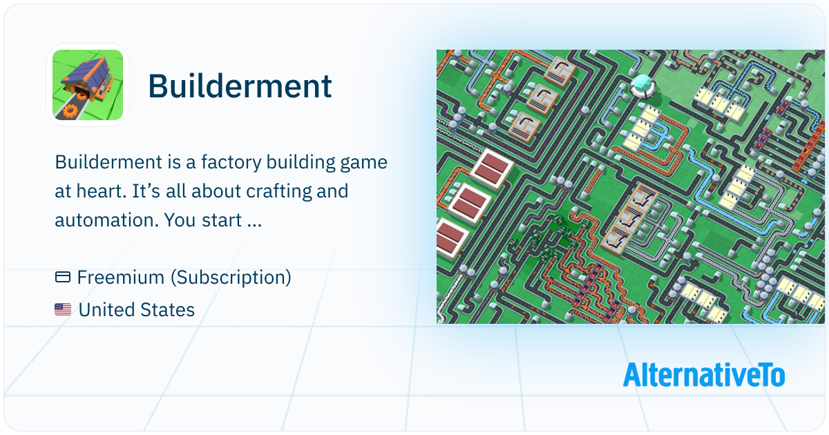 Builderment: Relaxing factory building game focused on automation and ...