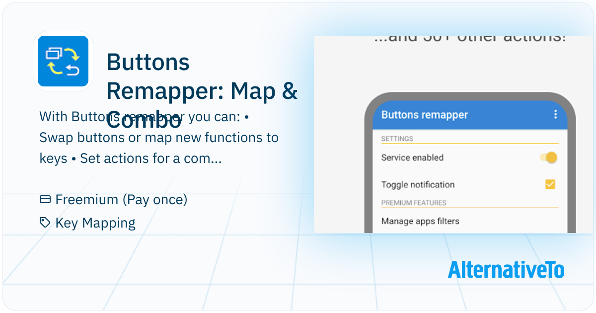 Buttons Remapper: Map & Combo: Customize action of hardware buttons ...