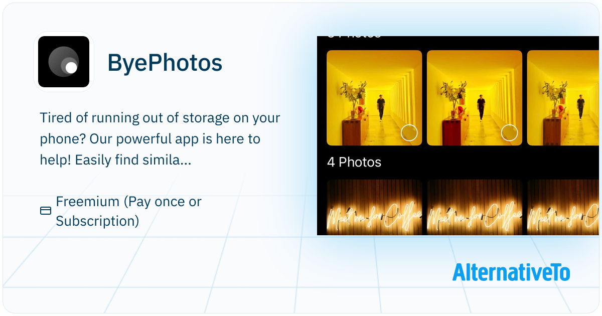 ByePhotos: An iOS App to help you cleanup phone and iCloud storage ...