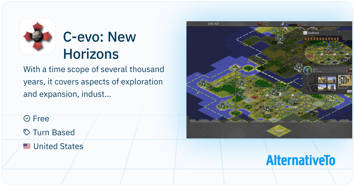 C-evo: New Horizons: A turn-based empire building strategy game ...