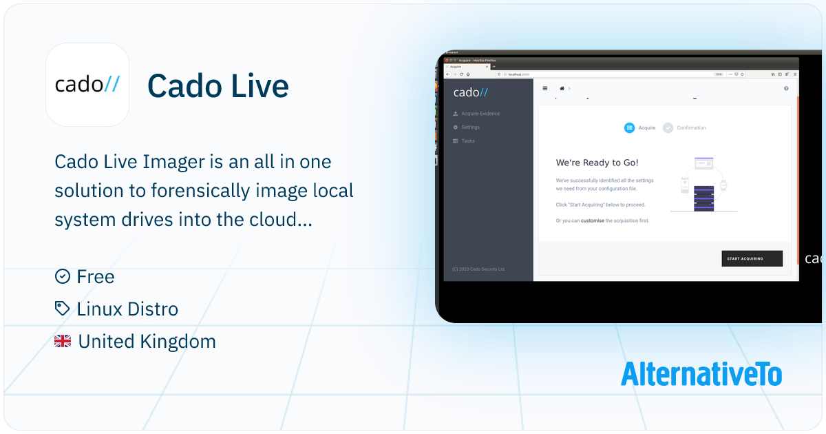 Cado Live: Free bootable USB image to image disks to cloud storage such ...