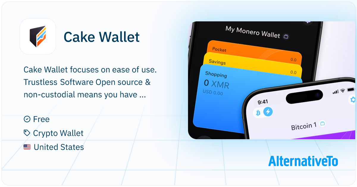 Cake Wallet: Easily and safely store, send, receive, and exchange your ...