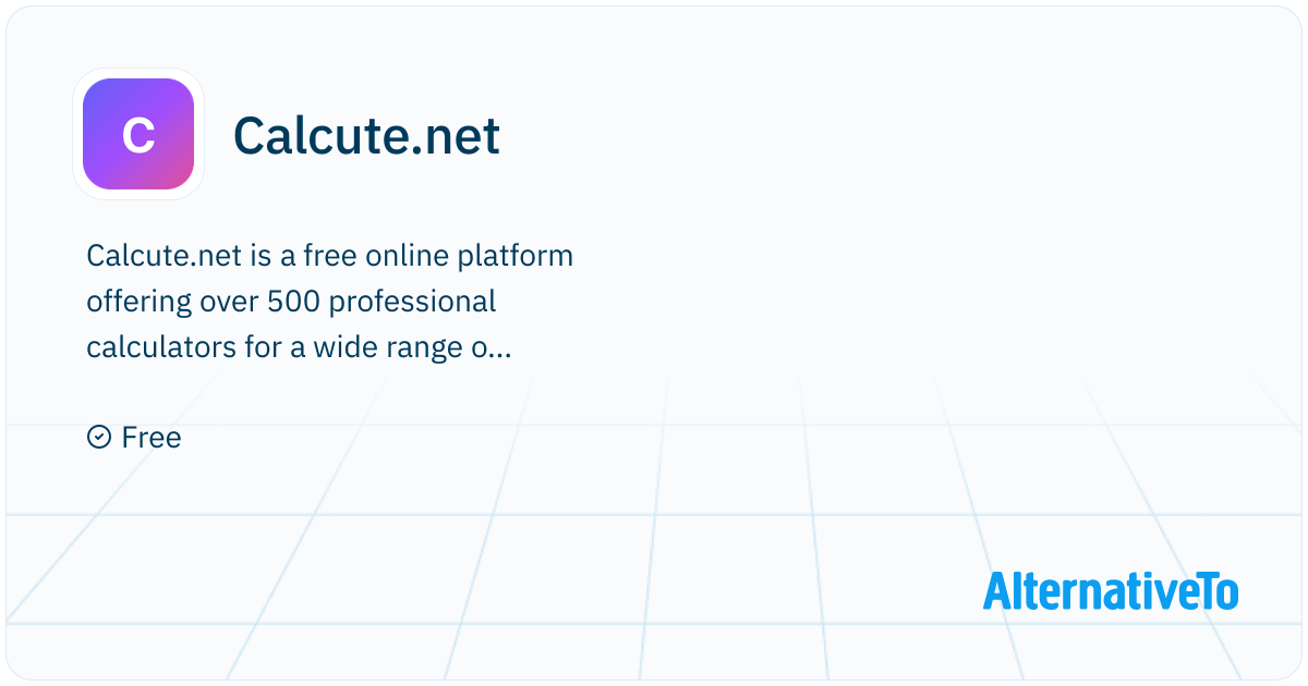 Calcute.net: Calculate anything instantly with 500+ smart online tools ...