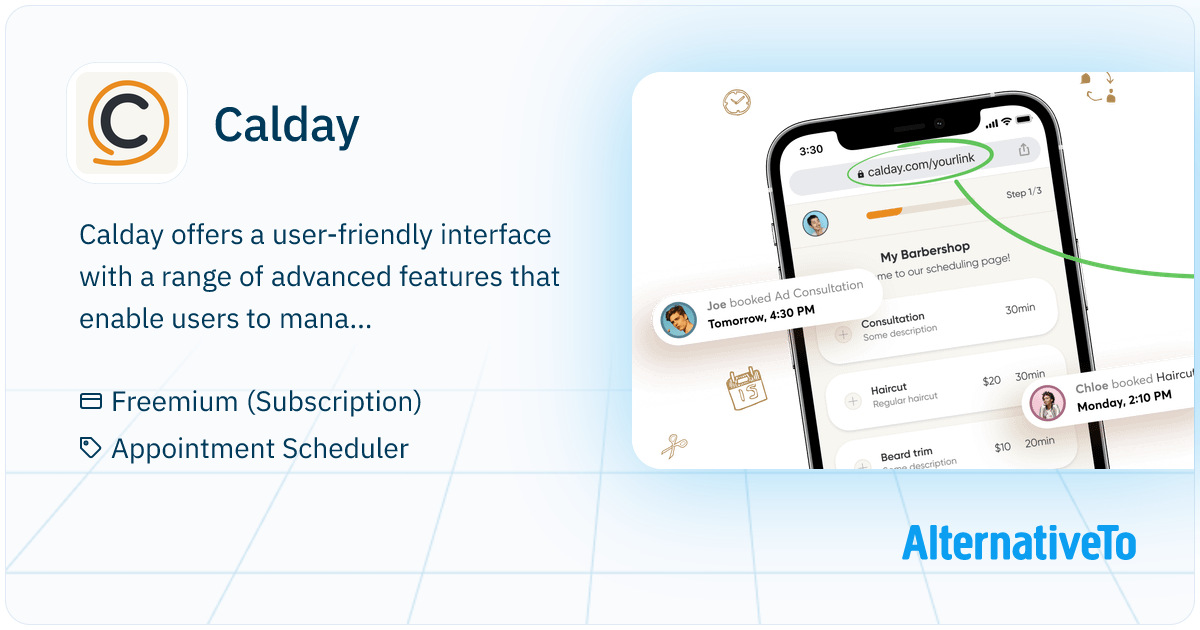Calday: Check out Calday for the most flexible appointment scheduling ...