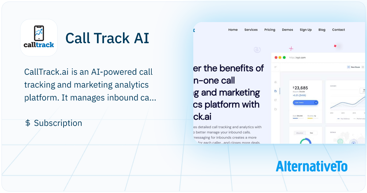 Call Track AI: CallTrack combines detailed call tracking and analytics ...
