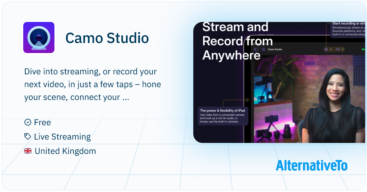 Camo Studio: Start a stream or record your next video in a few taps ...