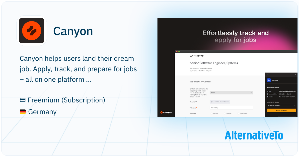 Canyon: 's all-in-one platform helps you perfect your resume, apply to ...