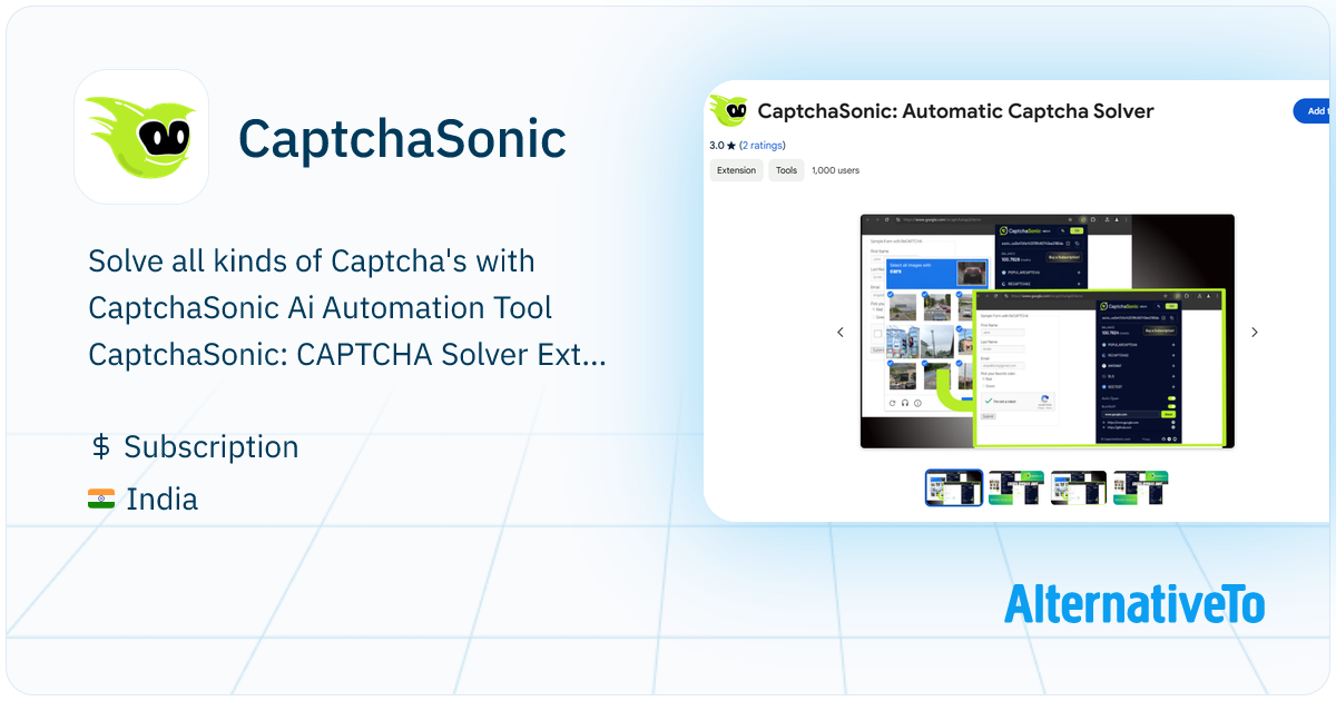 CaptchaSonic: AI-based captcha solver extension designed specifically to help solve captchas ...
