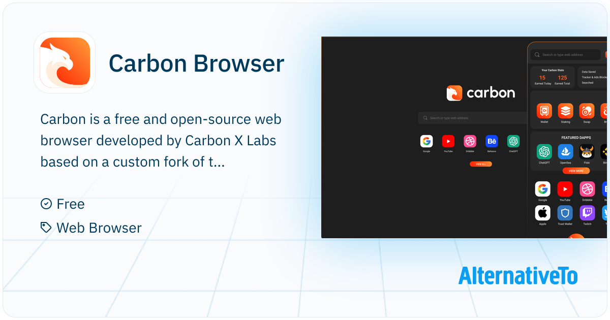 Carbon Browser: Carbon is a free and open-source web browser developed ...