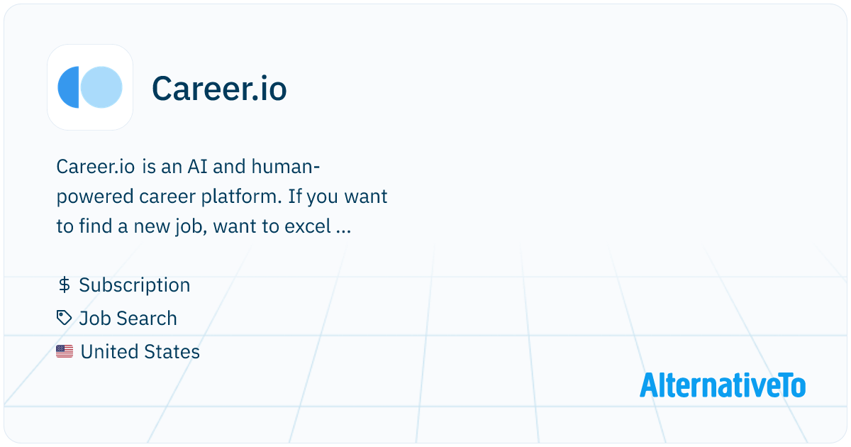 Career.io: The all-in-one platform for career guidance and success ...