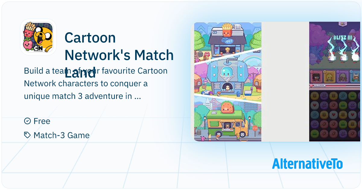Cartoon Network's Match Land (Series): Match-3 adventure puzzle ...