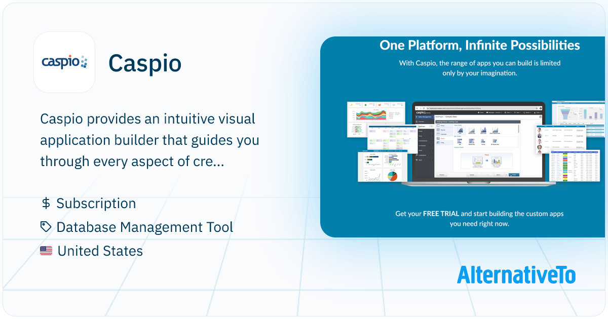 Caspio: Scale-up with unlimited app builders and unlimited app users at ...