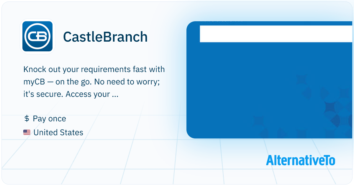 CastleBranch: Background screening and compliance tracking solution ...