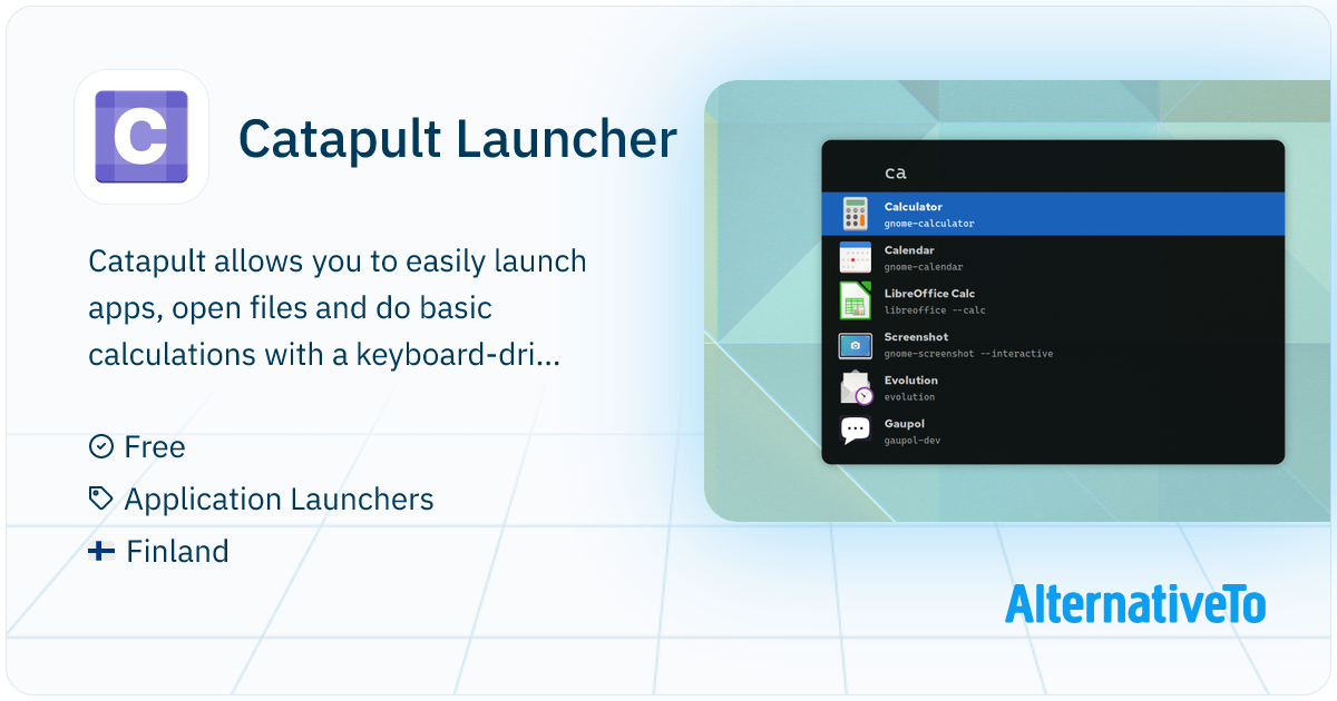 Catapult Launcher: Catapult allows you to easily launch apps, open ...
