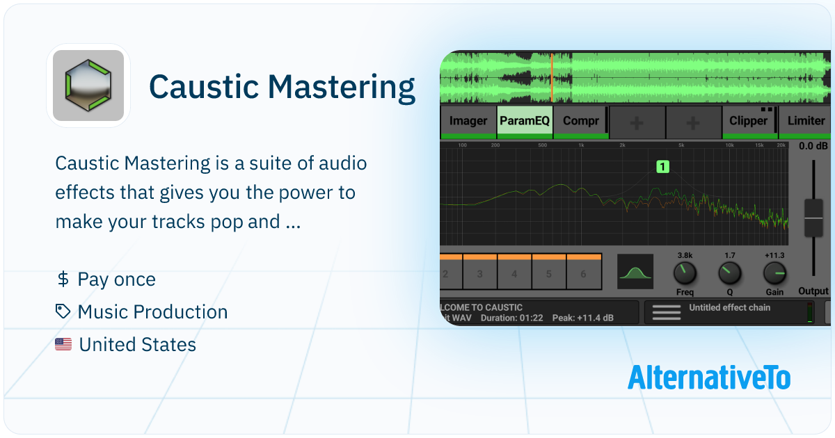 Caustic Mastering: Polish up your audio creations with this compact ...
