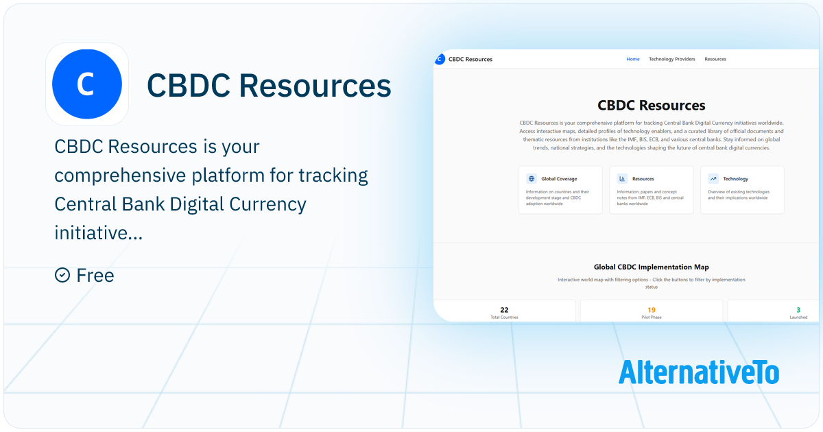 CBDC Resources: Is your comprehensive platform for tracking Central ...