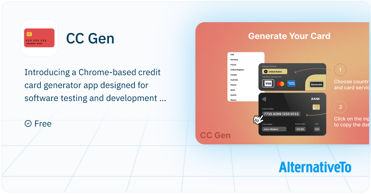 CC Gen: Discover CC Gen, the ultimate fake debit card generator for ...