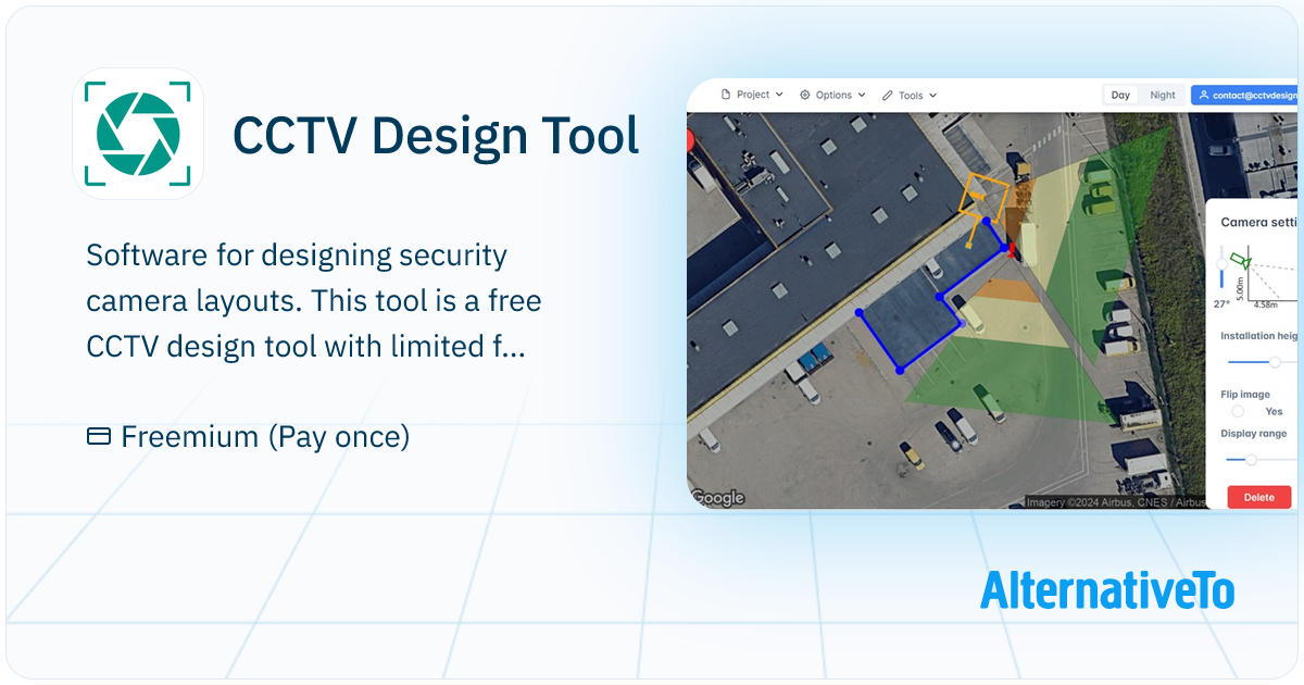 CCTV Design Tool: CCTV Design tool for creating security camera layouts ...