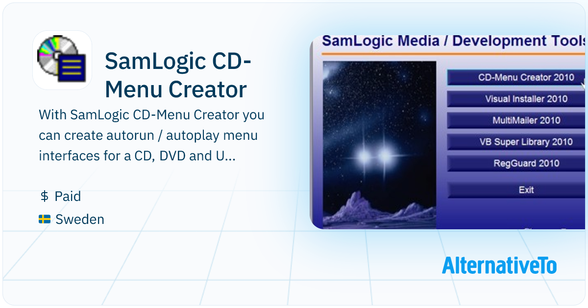 SamLogic CD-Menu Creator: With SamLogic CD-Menu Creator you can create ...