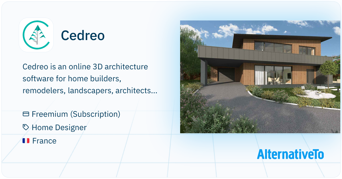 Cedreo: 3D design software for floor plans and renderings | AlternativeTo
