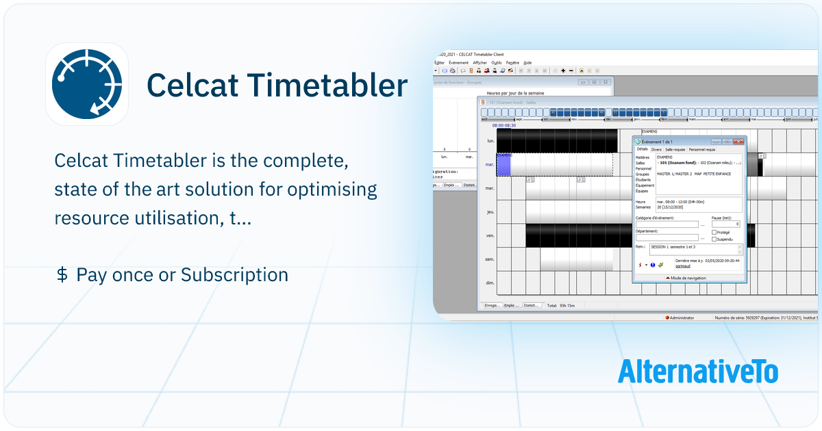 Celcat Timetabler: The complete, state of the art solution for ...