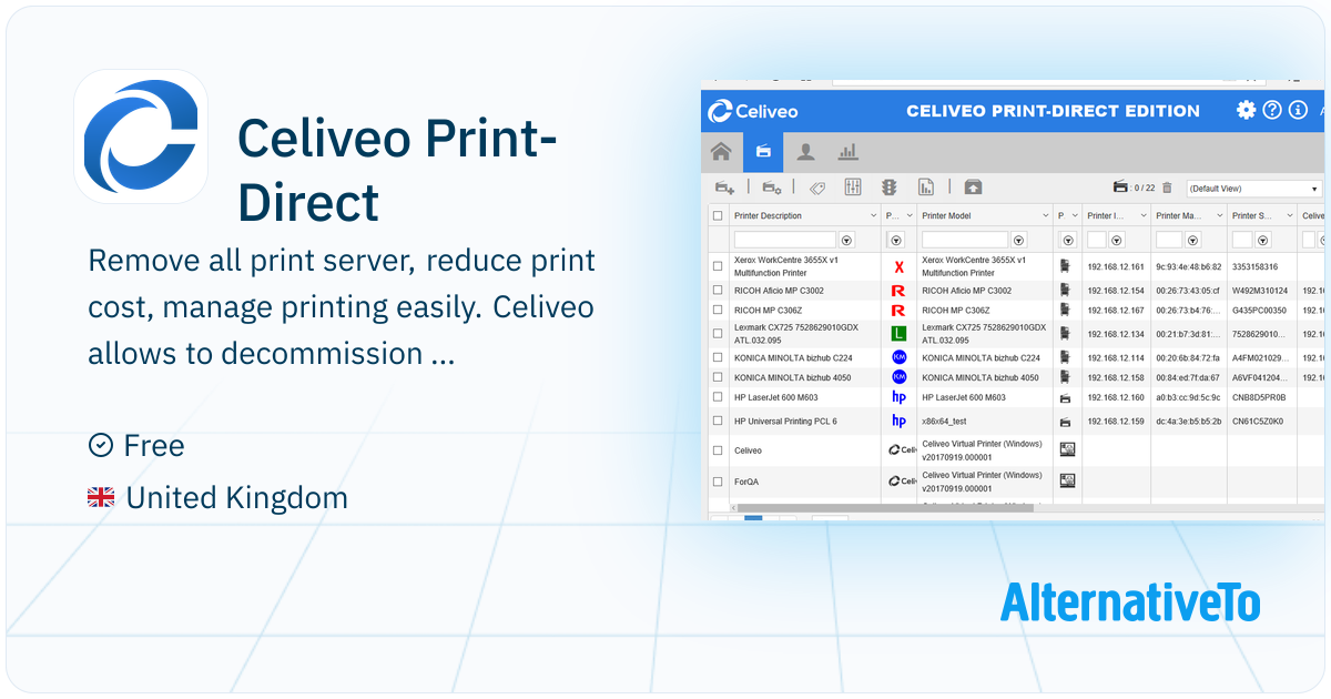Celiveo Print-Direct: Seamlessly discover printers on the network ...
