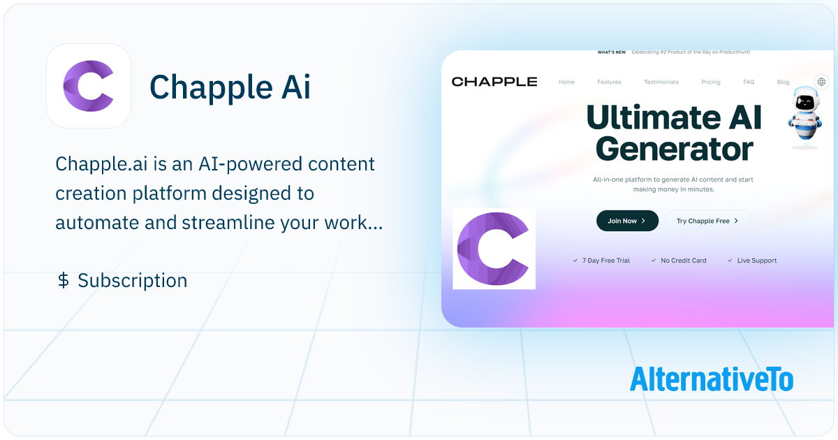 Chapple Ai: Elevate your content creation with Chapple: the ultimate AI ...