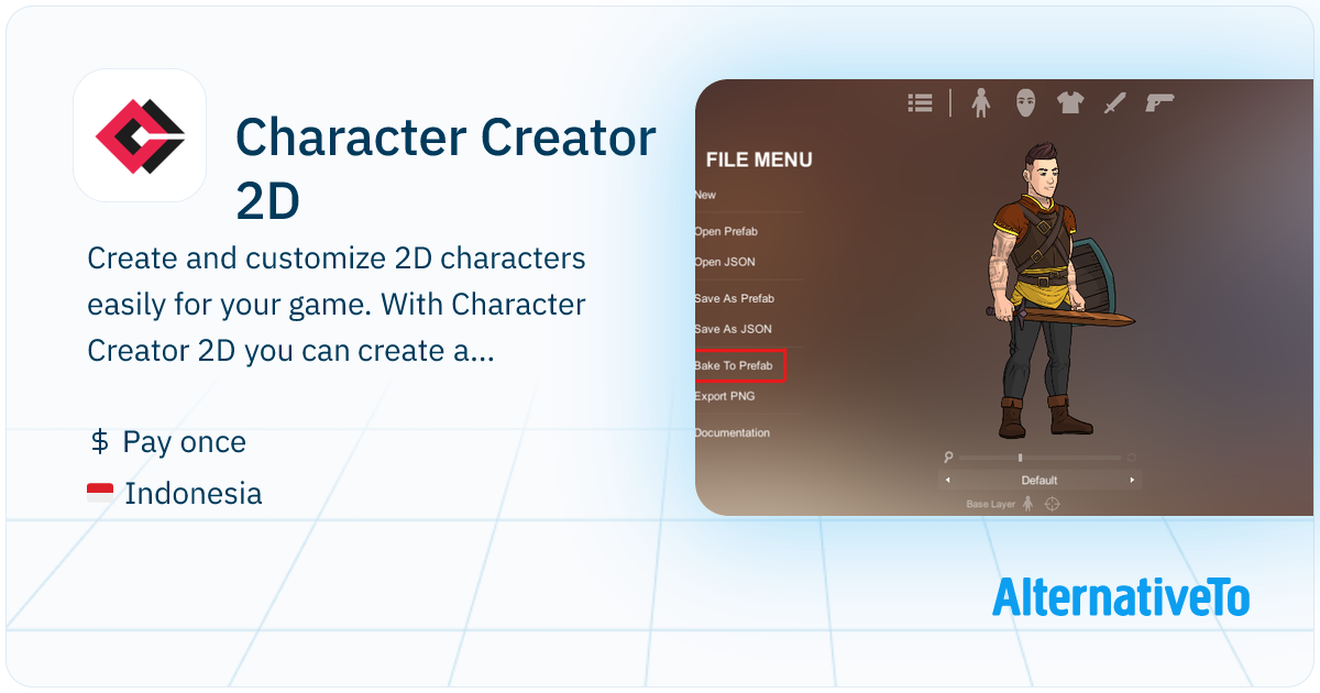 Character Creator 2D: Create 2D characters for your game from a massive ...