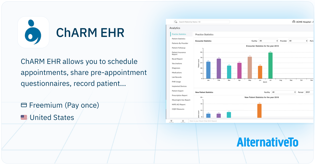 ChARM EHR: Cloud-based, HIPAA Compliant, MU Stage 3 - 2015 Edition ...