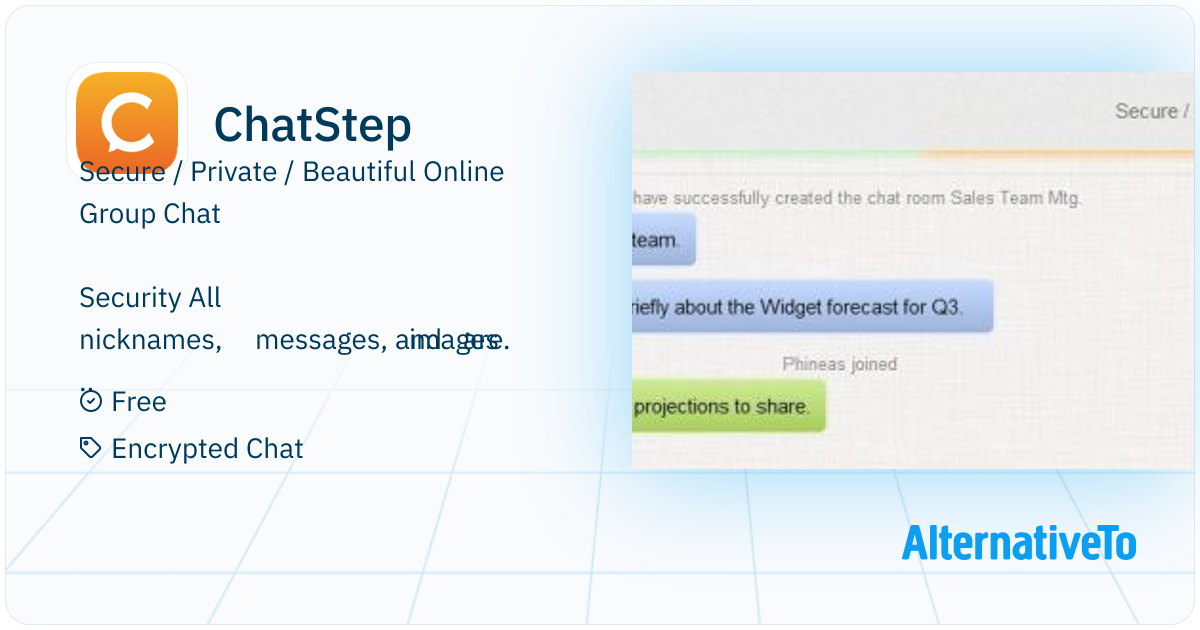 ChatStep: Former online chat service with anonymous chat and an option ...