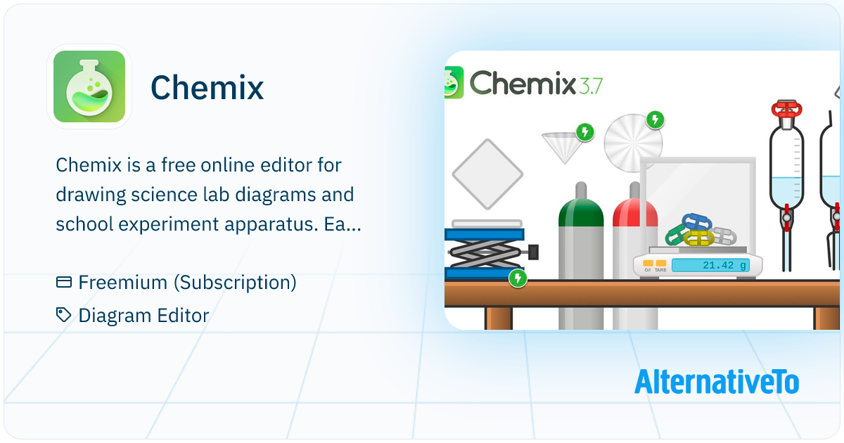 Chemix: Draw lab diagrams easily | AlternativeTo