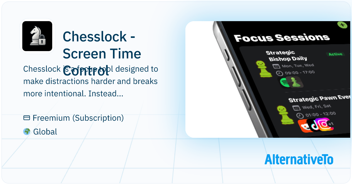 Chesslock - Screen Time Control: Chesslock keeps you focused by ...
