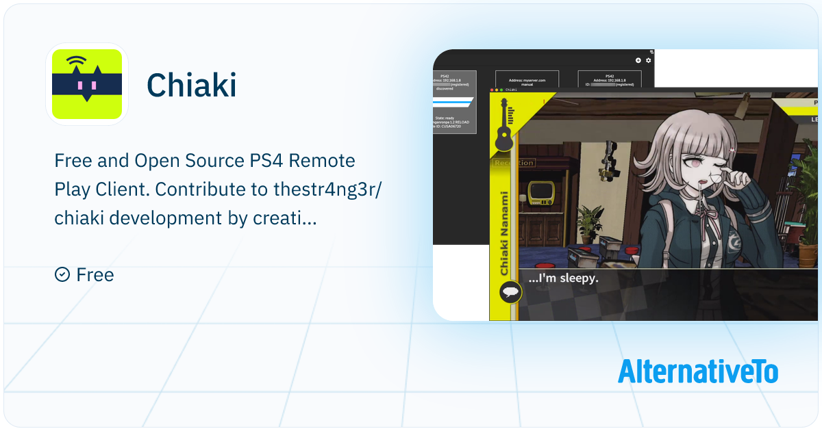 Chiaki: Free and Open Source Software Client for PlayStation 4 Remote ...